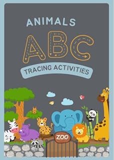 Alphabet Uppercase Tracing Activities Workbook Colorful Cute and ...