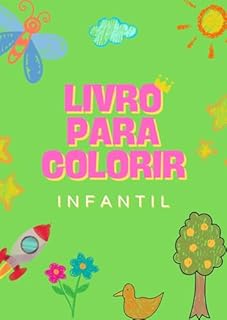 Livro para Colorir: Livro infantil com 15 páginas contendo desenhos infantis para serem ...